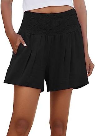 Generic Short en Jean Taille Haute avec Ceinture Et Velo Gaze Vert Gel Sculptant Militaire D&eacute;chir&eacute; Galbant Velour Portefeuille Corail Irritation Mauve Bermuda