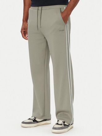 Guess Stoffhose Z6YB19 K5011 Gr&uuml;n Regular Fit