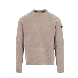 Roberto Ricci Design Velvet Round Knit - - Knitwear - Herren - Grau - L