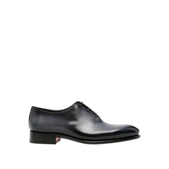 Santoni Herren, Schuhe, Blau, 43 1/2 EUGr&ouml;&szlig;e