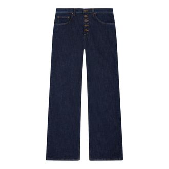 Dondup Femme, Jeans, Bleu, Taille: W32 Jacklyn Wide Jeans
