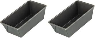 Zenker K&ouml;nigskuchenform 20 cm SPECIAL - MINI, kleine Backform aus Stahlblech, Kastenform mit Antihaftbeschichtung (Farbe: Schwarz), Menge: 1 St&uuml;ck (Packung m