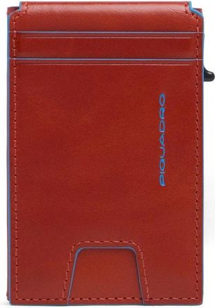 Piquadro unisex, Accessoires, Rouge, Taille: ONE Size Pp7091B2Blrcu4 Porte-cartes Pop-up