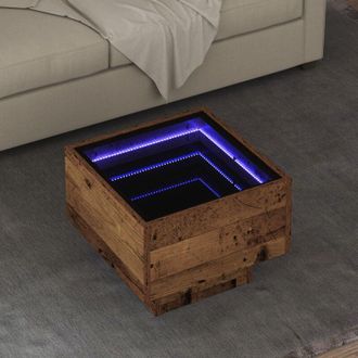 vidaXL Vidaxl - Table basse Bois ancien 40 x 40 x 30 cm Bois ding&eacute;nierie