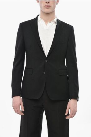 Tagliatore Two-Button Super Wool Jacket With Flap Pocket size 50