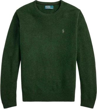 Polo Ralph Lauren Pull Col Rond - Vert