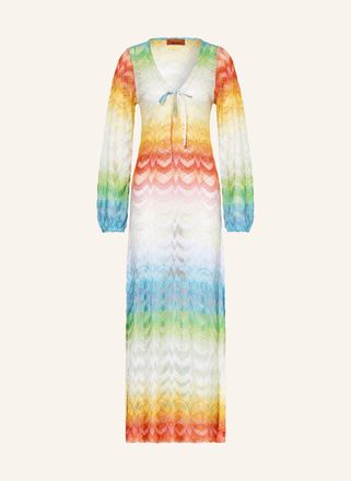 Missoni Strandkleid Mit Glitzergarn blau