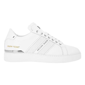 Philipp Plein unisex, Chaussures, Blanc, Taille: 36 EU Lo-Top Baskets