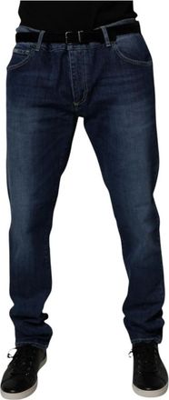 Dolce & Gabbana Homme, Jeans, Bleu, Taille: 3XL Jean Coupe Droite