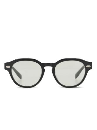 Brunello Cucinelli round sunglasses - Schwarz