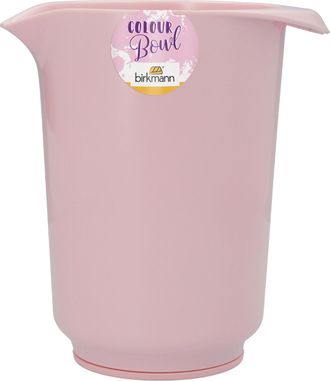 RBV BIRKMANN Colour Bowls, R&uuml;hrbecher, 1, Liter, kratzfest, standfest, nachhaltig, rosa, 708105