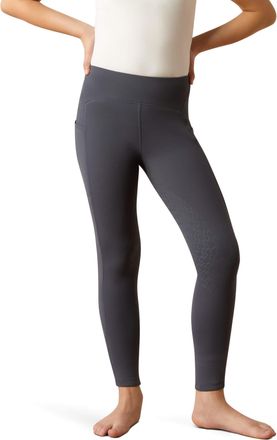 Ariat Kids Venture Thermal Half Grip TightRiding Breech in Ombre Blue, Size X-Large, by Ariat