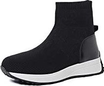 Queen Helena Sneakers Baskets Montantes Femme X28 62 Noir, 36 EU