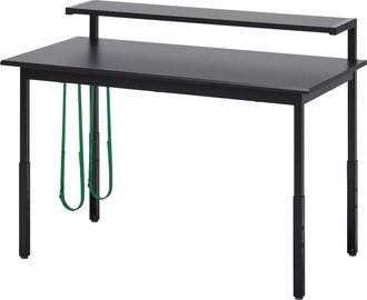 IKEA UTVISNING Gamingschreibtisch mit Ablage