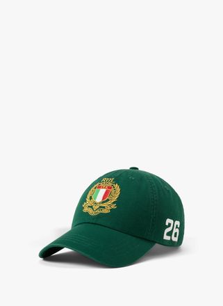 Polo Ralph Lauren Casquette &agrave; logo brod&eacute; en coton