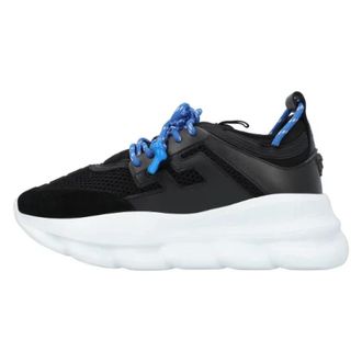 Versace Polyester sneakers - - Shoes - Herren - Schwarzk - 43 EU