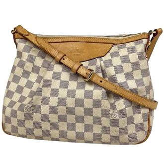 Louis Vuitton Pre-owned Damier Azur Schultertasche - - Pre-owned - Damen - Beige - ONE SIZE