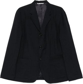 Cellar Door Homme, Vestes, Bleu, Taille: M Blazer en laine