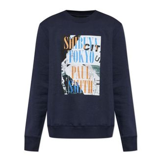 Paul Smith Herren, Sweatshirts & Hoodies, Blau, 2XLGr&ouml;&szlig;e