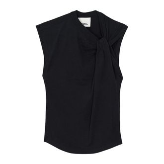 Isabel Marant Nayda Tee - - Tops - Damen - Schwarzk - XS