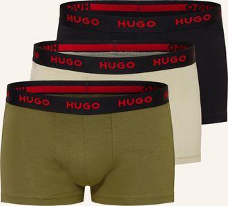 HUGO BOSS Hugo 3er-Pack Boxershorts gruen