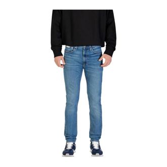 Calvin Klein Jeans Homme, Jeans, Bleu, Taille: W31 L32 Jean Slim Stretch en Denim avec Poches Avant et Arri&egrave;re