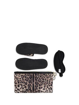 Dolce & Gabbana Unisex Leopard-Print Comfort Kit Leo Extras