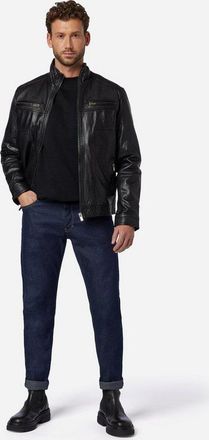 Ricano Lederjacke Albert Hochwertiges Lamm-Nappa-Leder