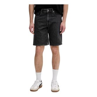 Karl Lagerfeld Regular Logo Denim Short - - Shorts - Herren - Schwarzk - W31