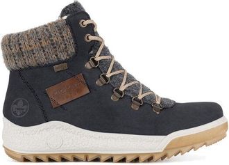 Rieker Schnürschuhe Y4730-14 Blau