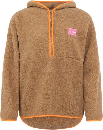 Zwillingsherz Hoodie Zwillingsherz kuschelig, praktischer Zipper, Kontrastdetails, Kapuze, Rubberpatch