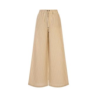 Max Mara Ordine Weite Hose - - Trousers - Damen - Braun - XS