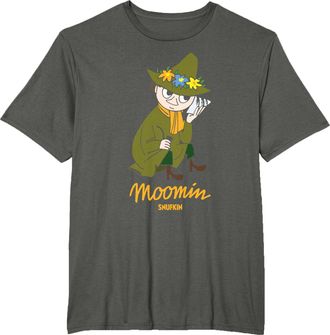 Moomin Mumin Snufkin sitzend T-Shirt
