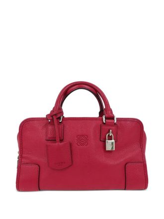 Loewe sac cabas 28 Amazona en cuir (2011) - Rouge