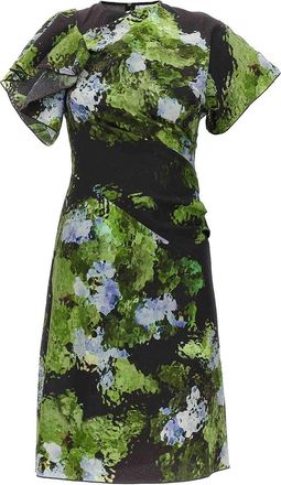 Victoria Beckham Kurzes Kleid - Bunt