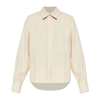 Victoria Beckham Ellys Shirt - - Blouses & Shirts - Damen - Beige - S