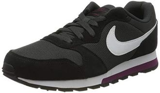 Nike Nike Femme WMNS MD Runner 2 Chaussures de Fitness, Multicolore (Anthracite/White/Black/Bordeaux 012), 39 EU