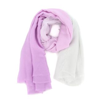 Faliero Sarti Lila Modal Seidenschal Italien - - Accessories - Damen - Lila - ONE SIZE