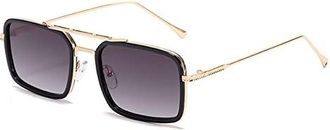 Generic Lunettes De Soleil En Métal For Femmes, For La Conduite, Lextérieur, Les Voyages, Vacances(Gold)