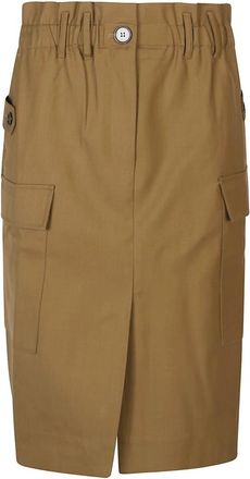 Iro Iro, Femme, Jupes, Brun, Taille: 36 FR Carrie Skirt