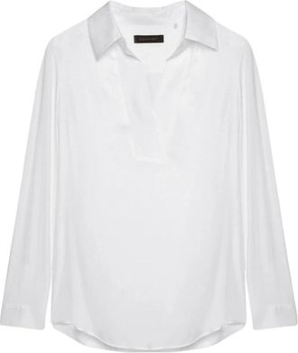 Elena Miro Damen, Blusen & Hemden, Weiß, 2XLGröße