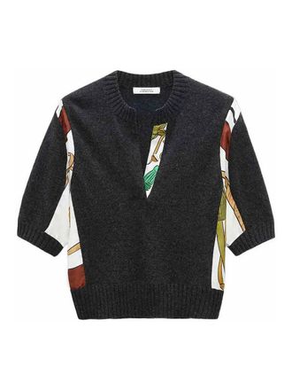 Dorothee Schumacher V-Pullover - Grau