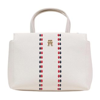 Tommy Hilfiger Femme, Sacs, Blanc, Taille: ONE Size Timeless Mini Satchel