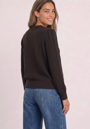 Street One Rundhalspullover aus softem Materialmix