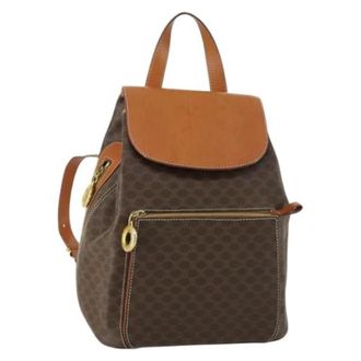 Celine Pre-owned Plastik Rucksack - - Pre-owned - Damen - Braun - ONE SIZE