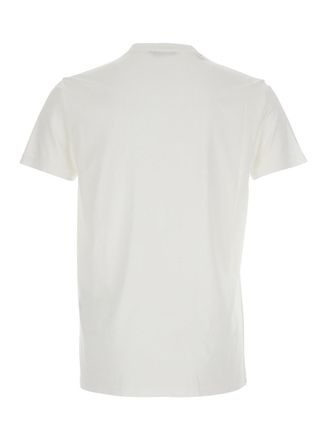 Tom Ford Mens T-Shirt Cotton-Silk White T-Shirts And Polos