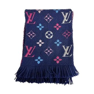 Louis Vuitton Pre-owned Vintage Monogram Schal - - Pre-owned - Damen - Blau - ONE SIZE