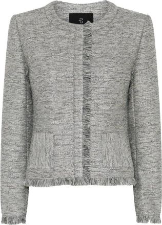 Bruuns Bazaar Femme, Vestes, Gris, Taille: 44 FR Tweed Vestes