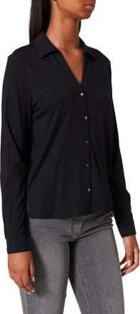 Esprit Damen 081EO1K307 T-Shirt, 001/BLACK, XS