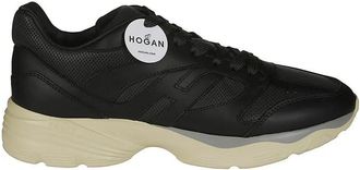 Hogan Low-Top Sneaker - Allacc H Punzonato Sneakers - Gr. 10_5 - in Schwarz - für Damen